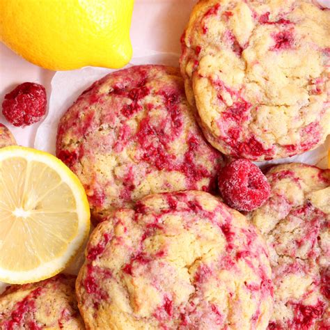 Raspberry Lemonade Cookies Scientifically Sweet