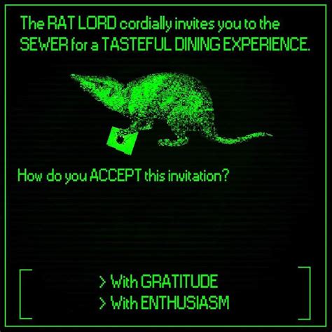 Dinner Rule Scrolller