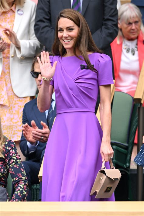 Kate Middleton A Wimbledon 2024 Il Look Ultraviolet E Il Fiocco In