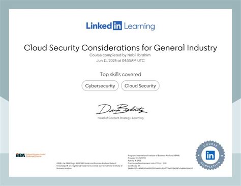 Nabil Ibrahim On Linkedin Certificate Of Completion