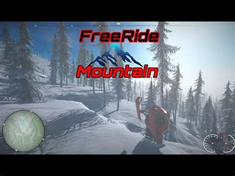 FreeRide Mountain New Snowmobile Simulator PC YouTube