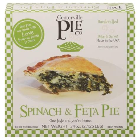 Centerville Pie Co Pie Spinach And Feta Publix Super Markets