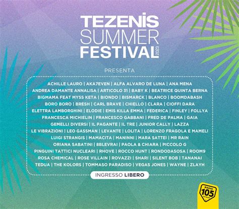 Festival Look Da Indossare Per Un Concerto Estivo Tezenis