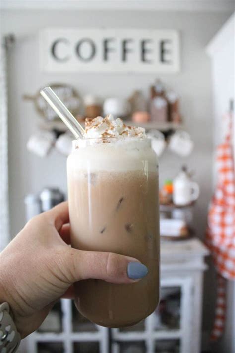 Copycat Starbucks Iced Pumpkin Spice Latte Recipe Mornings On Macedonia
