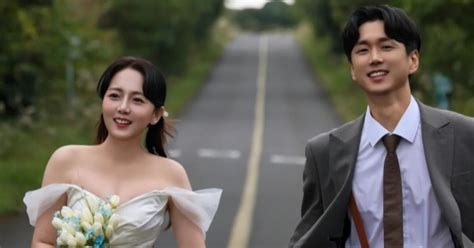 강은비 얼짱 변준필과 웨딩화보 열심히 살겠다”