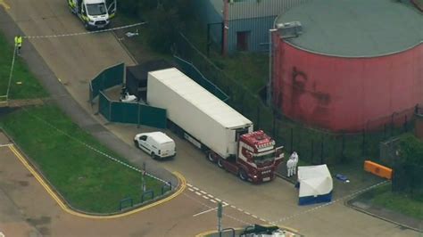U K Police Retrace Fatal Journey After 39 Bodies Found In Truck The