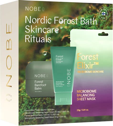 Nobe Nordic Forest Bath Skincare Ritua