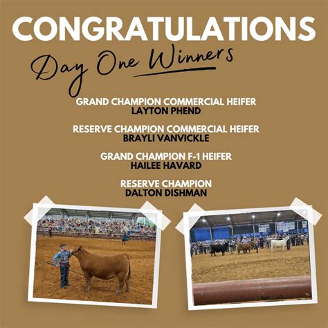 Chambers 📣🐮 Day 1 At The 2025 Chambers County Youth Project Show Was