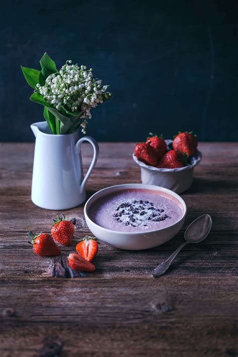 Strawberry Banana Smoothie Vegan And Gluten Free