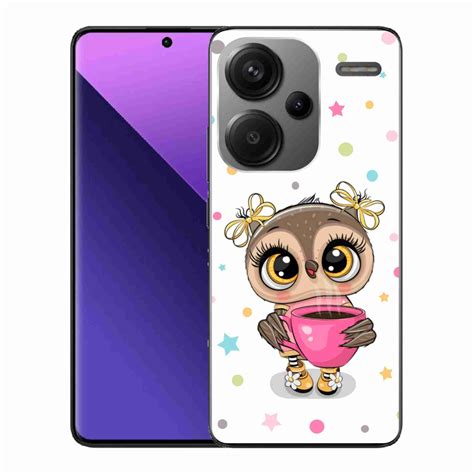 Gelový Kryt Mmcase Na Xiaomi Redmi Note 13 Pro 5g Kreslená Sovička