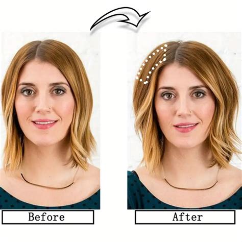 Short Straight Synthetic Hair Extensions Women Invisible Temu