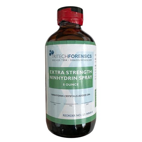 Ninhydrin Spray Regular And Extra Strength