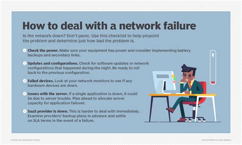What Steps Should I Take In The Event Of A Network Failure TechTarget