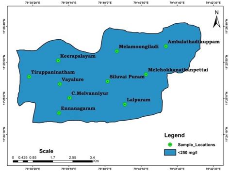 The Spatial Distribution Of Sulfate So4²⁻ Download Scientific Diagram