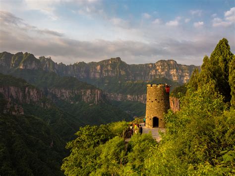 河南云台村 河南南阳 河南飘安 大山谷图库