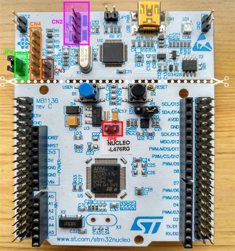 Stm32f446re Nucleo Board Schematic