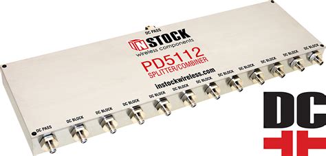 12 Way Dc Block Power Splitter Combiner Sma Female Pd5112 Instock Wireless