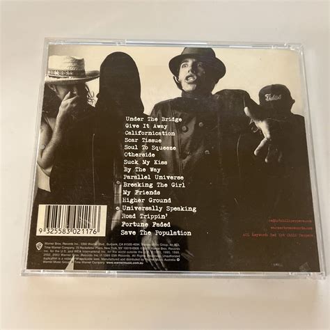 Red Hot Chili Peppers Greatest Hits Cd 2002 Retro Unit