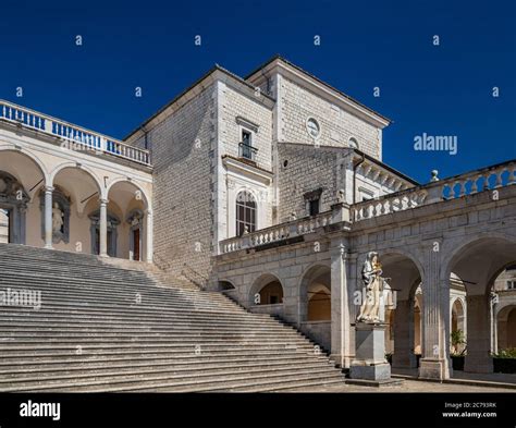July 3 2020 Montecassino Abbey Italy Ancient Benedictine