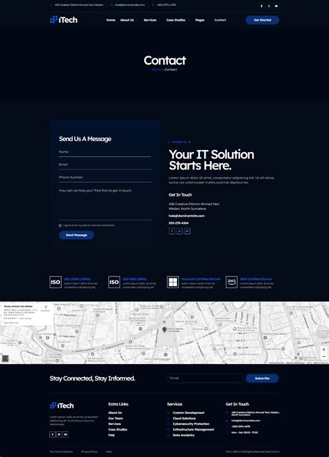 Itech It Solutions And Services Company Elementor Template Kit By Dex Theme