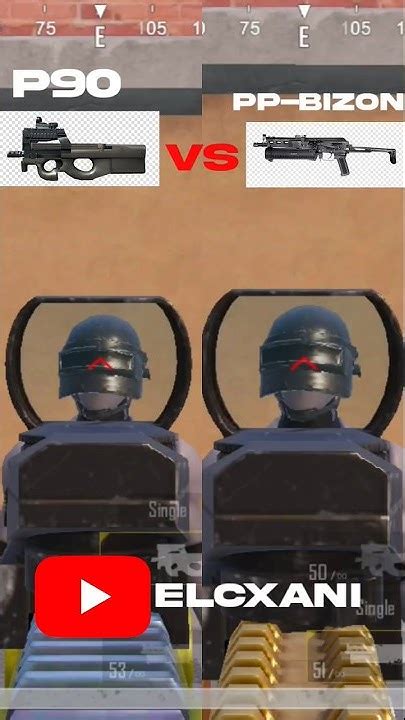 P90 Vs Pp Bizon Bgmi Viral Shorts Youtube