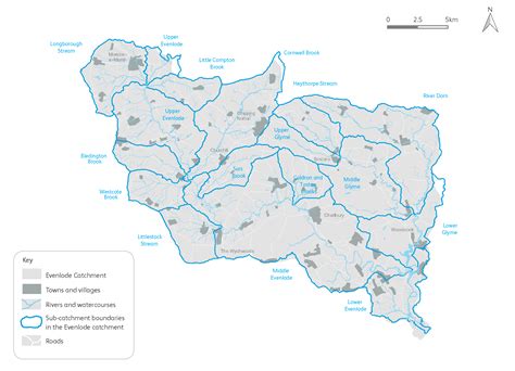 Thames Water Catchment Area Map