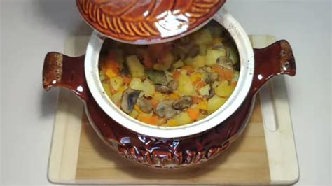 Такую Картошку с Грибами в Горшочке любит вся семья Простой и вкусный рецепт в духовке Youtube