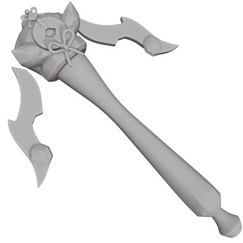 3D Datei League Of Legends Firecracker Vayne Weapon Cosplay Design