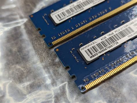 2 X Ramaxel 4gb Ddr4 Pc4 17000 2133mhz Sodimm Memory Ram