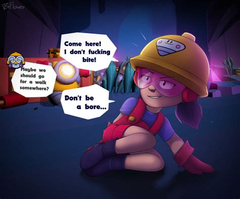 Rule 34 Biflower Brawl Stars Carl Brawl Stars Goggles Helmet Jacky
