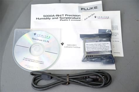 Spectrum V3 7b Fluke Humidity Recorder Temperature Logger Use With