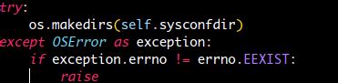 Python Exception Lineno Filename