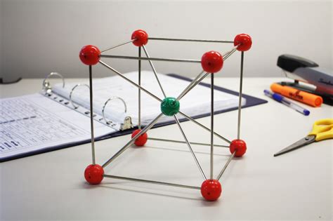 Bcc Body Centered Cube Molecular Model Kit Ebay