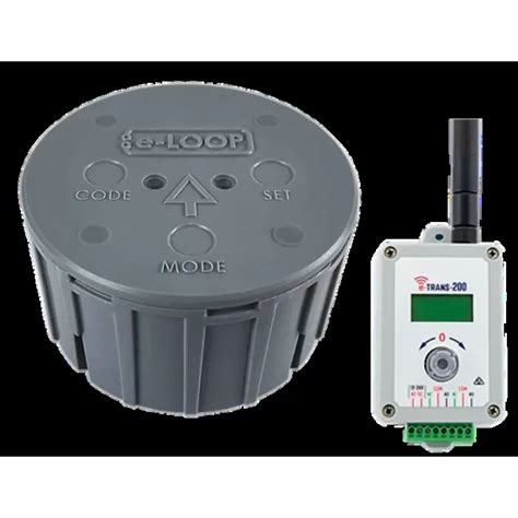 Tfs E Loop In Ground Wireless Vehicle Detection System With Lcd