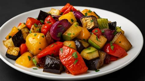 Как приготовить вкусные запеченные овощи в духовке Простой рецепт Youtube