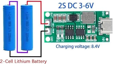 Battery Charger Module 2s 2a Leetechbd