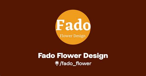 Fado Flower Design Linktree