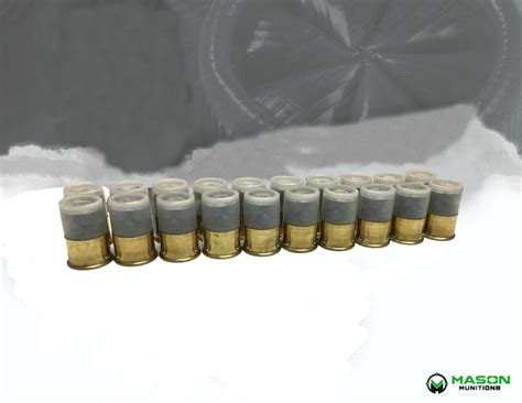 Buckshot Minishells 12 Gauge Shotgun Shells Mason Munitions