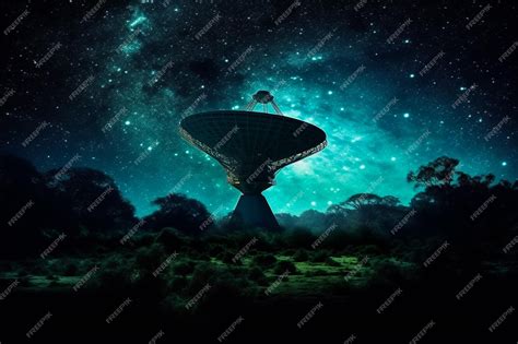 Premium Photo Very Large Array Satellite Antennas In Irregular Formation