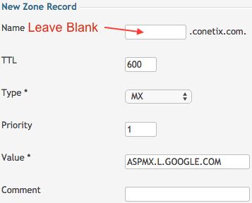 How To Setup Google Mx Records Conetix