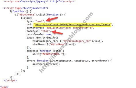 Jqueryajax执行wcf Service的方法 Insusnet 博客园