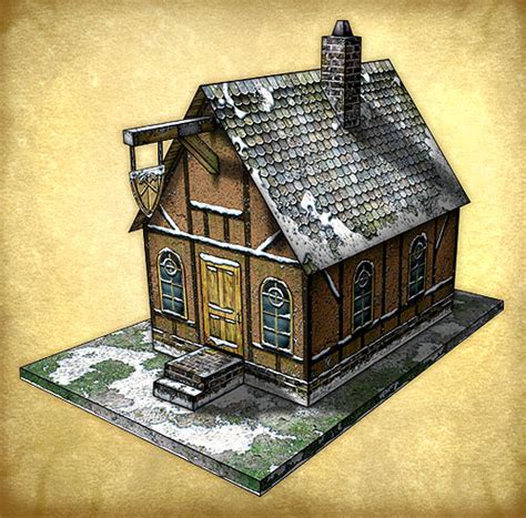 Armorers Workshop Paper Model Daves Games