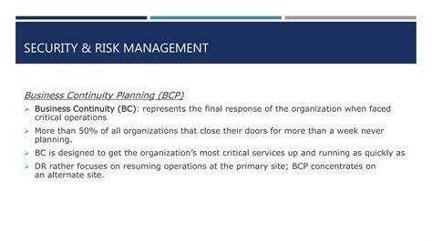 Cissp Security And Risk Management PPTX Computing Technology