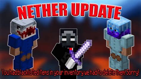 Problems With The Nether Update Hypixel Skyblock Youtube