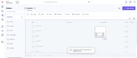 Createupload Assets