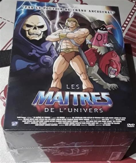 COFFRET 6 DVD les maitres de l univers ancien dessin animé fourreau TBE