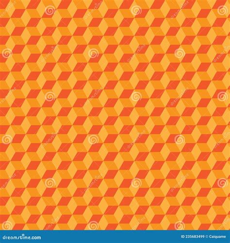 Cubic Pattern Illusion Vector Illustration 17388244