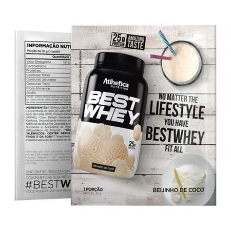 Best Whey Sachê Dose Única Whey Atlhetica Nutrition Mercadolivre