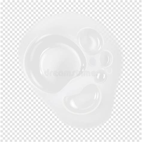 Foam Bubbles Spot Shampoo Shower Gel Or Soap Texture Realistic Stock Vector Illustration Of
