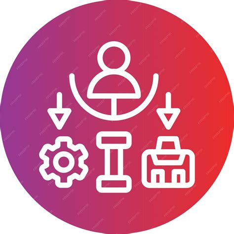 Premium Vector Routine Icon Style